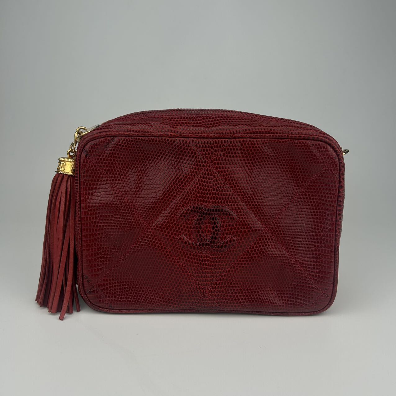 Chanel Red Mini Camera Bag[Used] – Vintage Velaa
